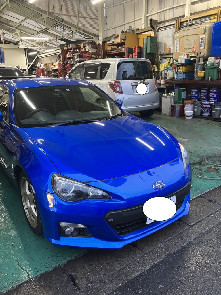 スバル・BRZ車検整備 | さくら車検‐ブログ＆整備レポート